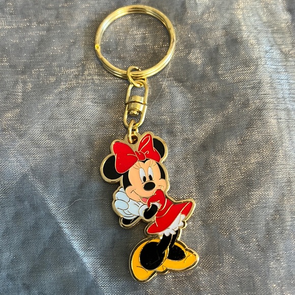Disney | Other | Minnie Mouse Keychain | Poshmark